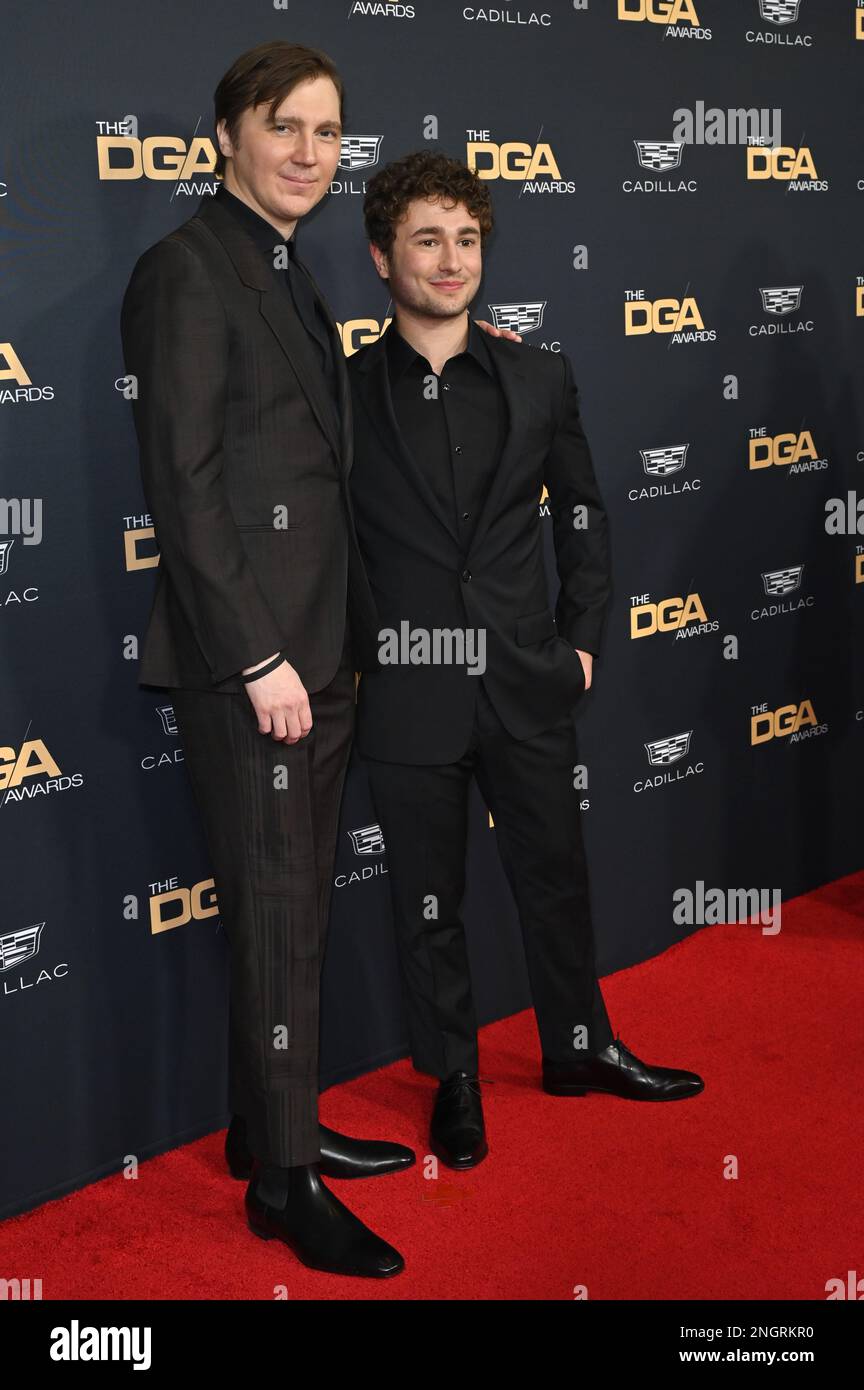 Los Angeles, USA. 18th Feb, 2023. Paul Dano & Gabriel LaBelle at the ...