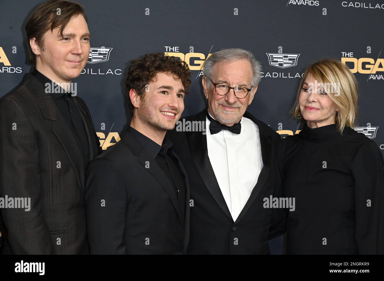 Los Angeles, USA. 18th Feb, 2023. Paul Dano, Gabriel LaBelle, Steven ...