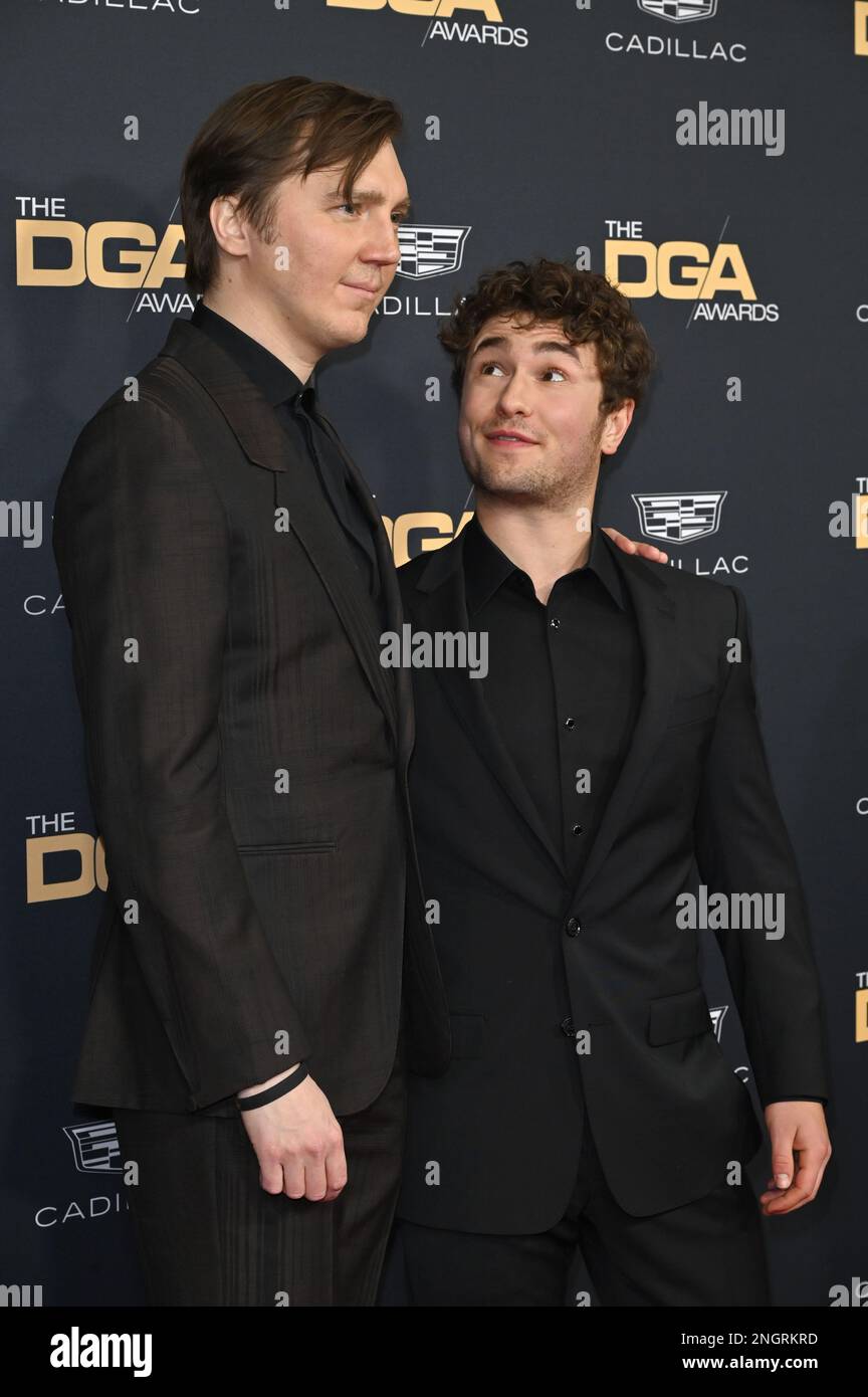 Los Angeles, USA. 18th Feb, 2023. Paul Dano & Gabriel LaBelle at the ...