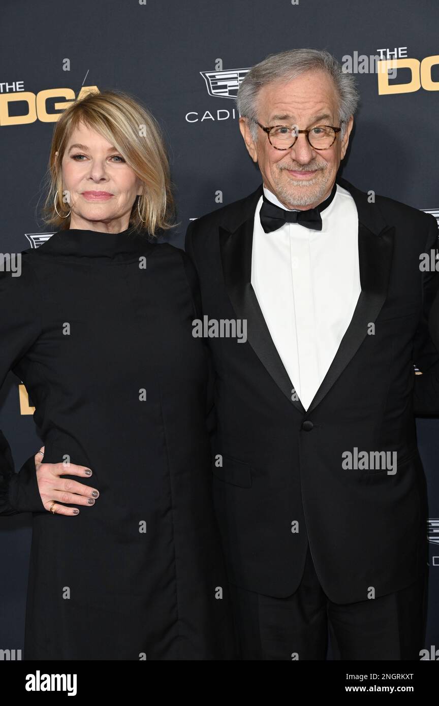 Los Angeles, USA. 18th Feb, 2023. Steven Spielberg & Kate Capshaw at ...