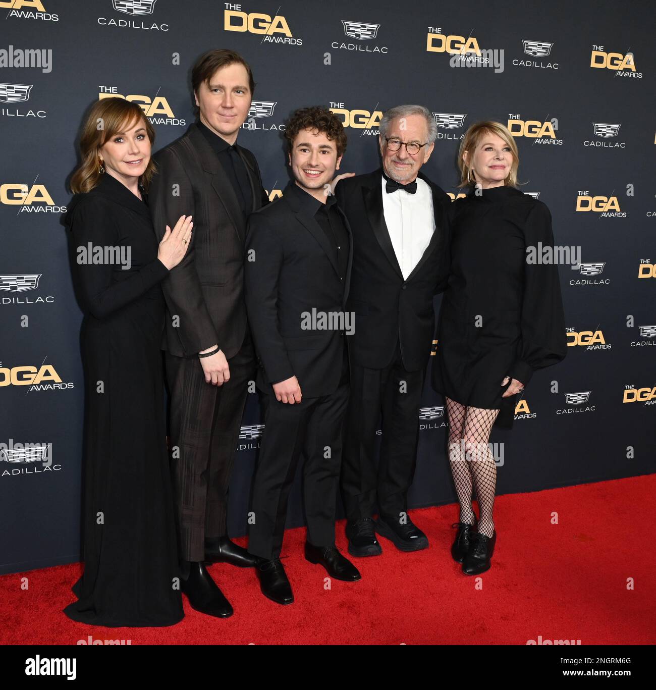 Los Angeles, USA. 18th Feb, 2023. Kristie Macosko Krieger, Paul Dano ...