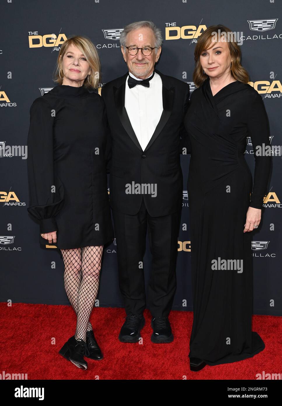 Los Angeles, USA. 18th Feb, 2023. Kate Capshaw, Steven Spielberg ...