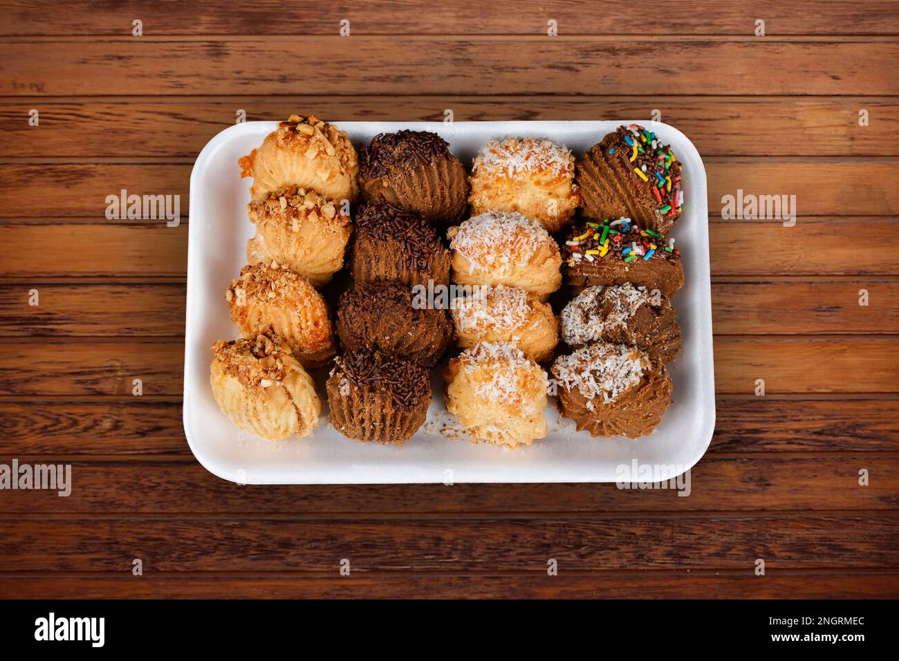 homemade Danish butter cookies Stock Photo - Alamy