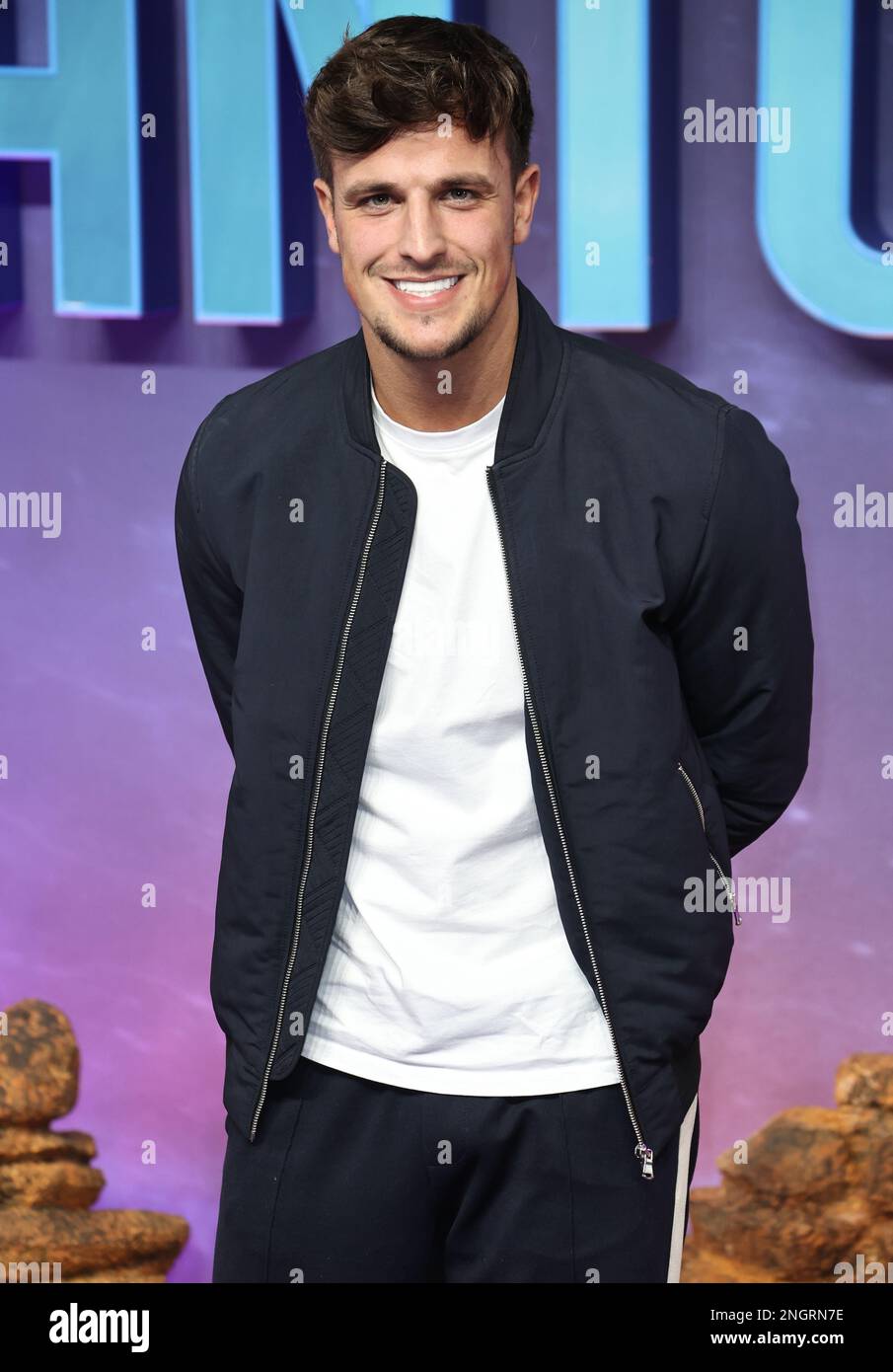 London, UK. 16th Feb, 2023. Luca Bish seen attending the UK Gala ...