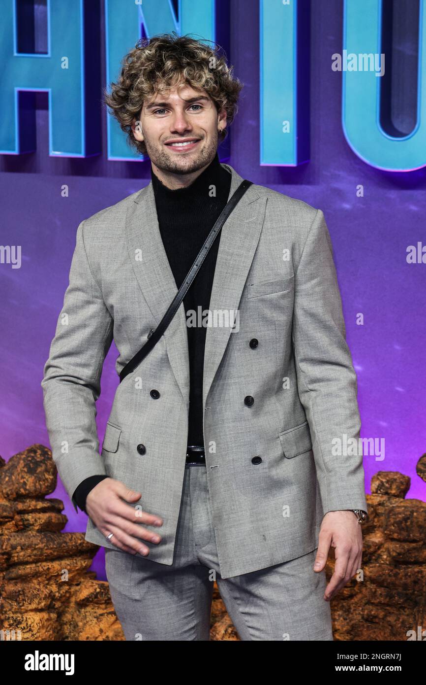 London, UK. 16th Feb, 2023. Joseph Garratt seen attending the UK Gala ...