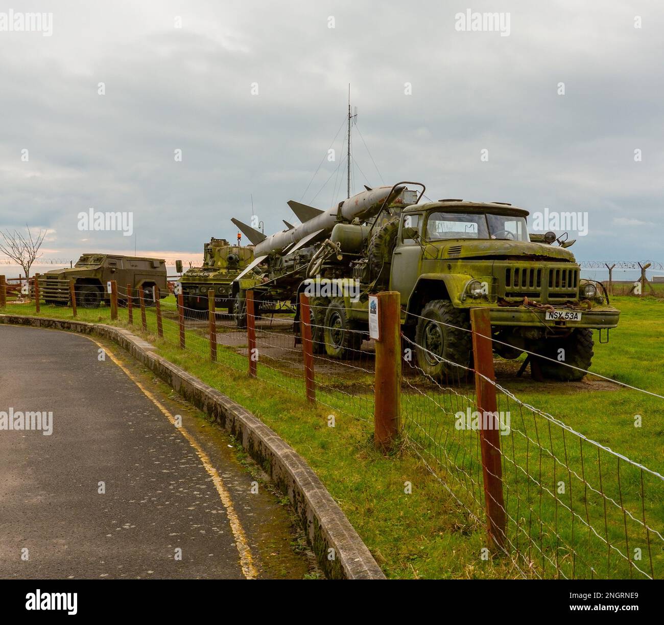 Military Vehicles at RAF Troy wood Scotland's Top Secret Bunker is a ...