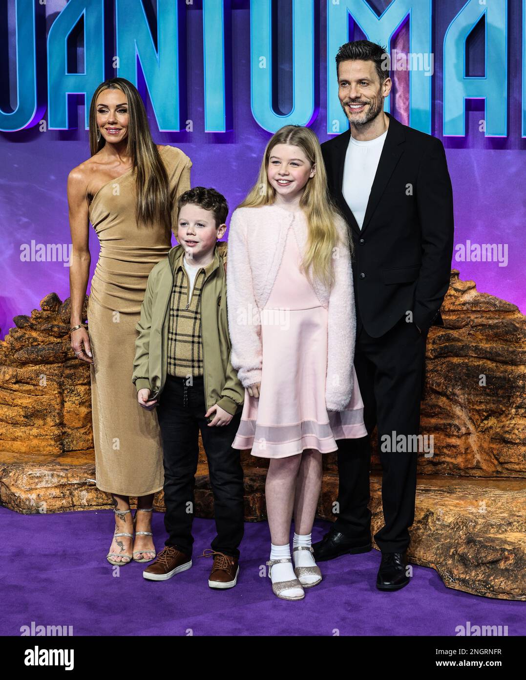 Michelle Heaton and Hugh Hanley seen attending the UK Gala Screening of ...