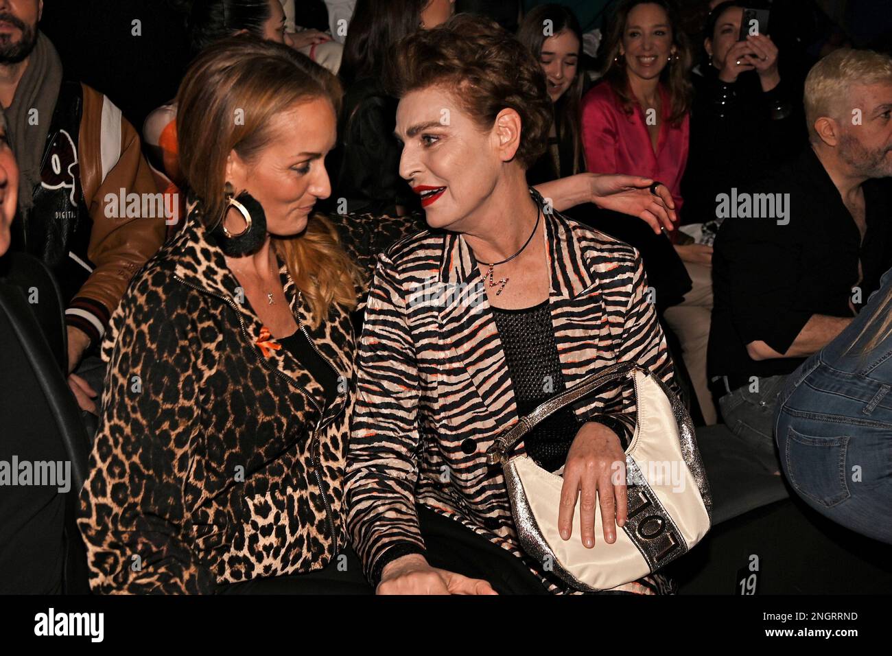 Antonia Dell Atte at the Lola Casademunt fashion show at the 77th ...