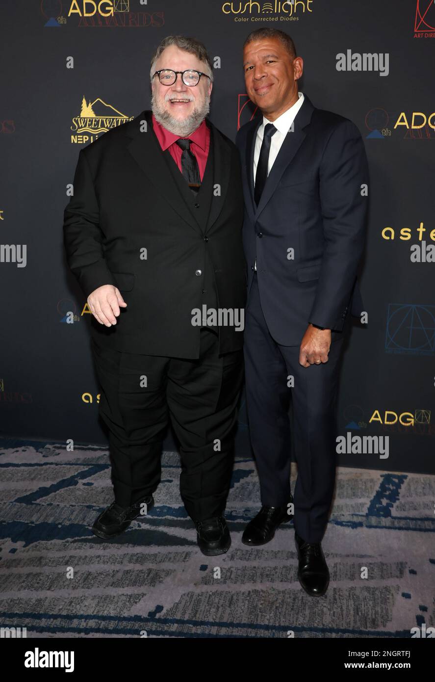 18 February 2023 -Los Angeles, California - Guillermo del Toro, Peter ...