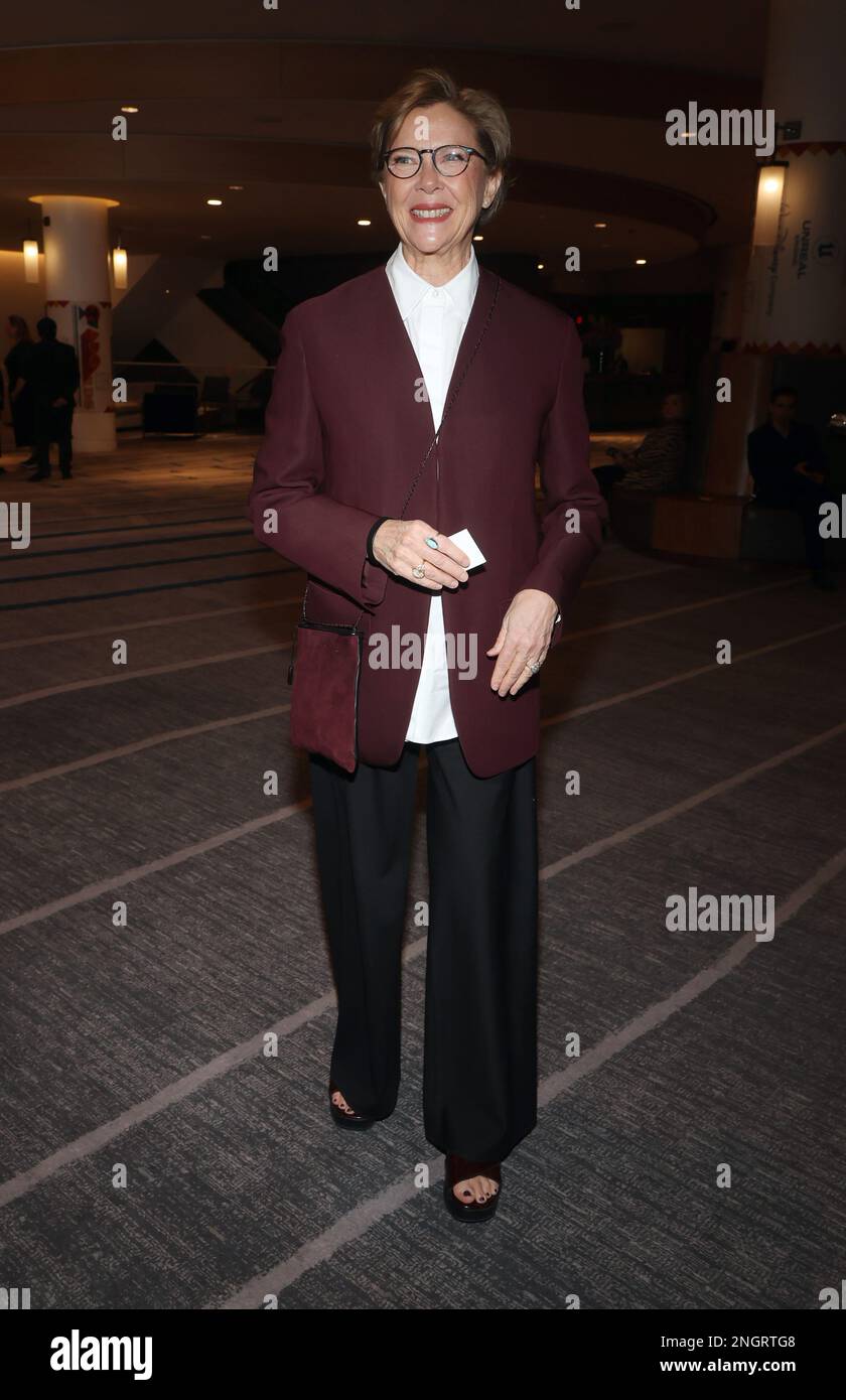 18 February 2023 -Los Angeles, California - Annette Bening. the 27th ...