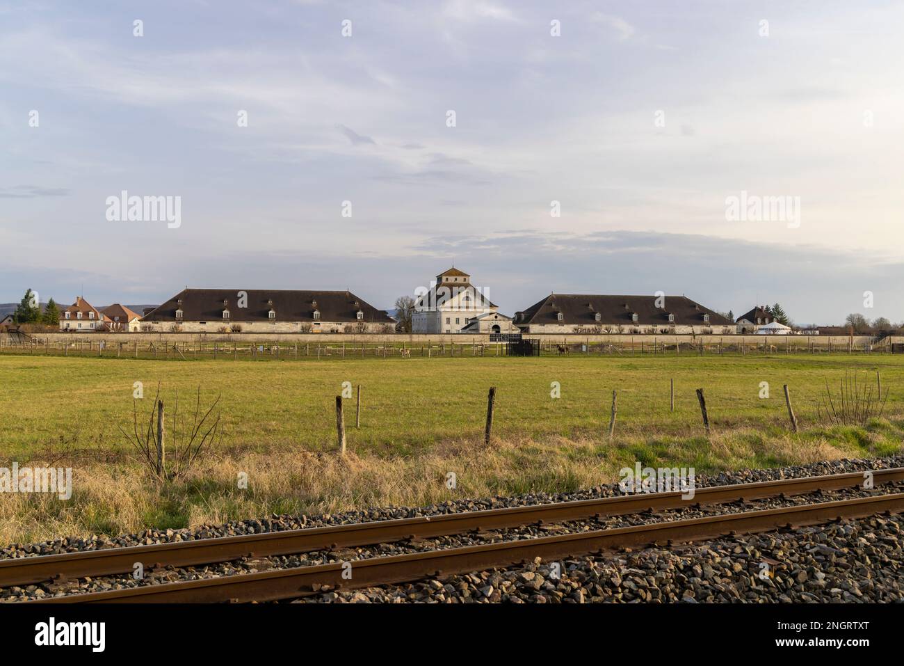 Royal salt work complex in Arc-et-Senans, UNESCO World Heritage Site ...
