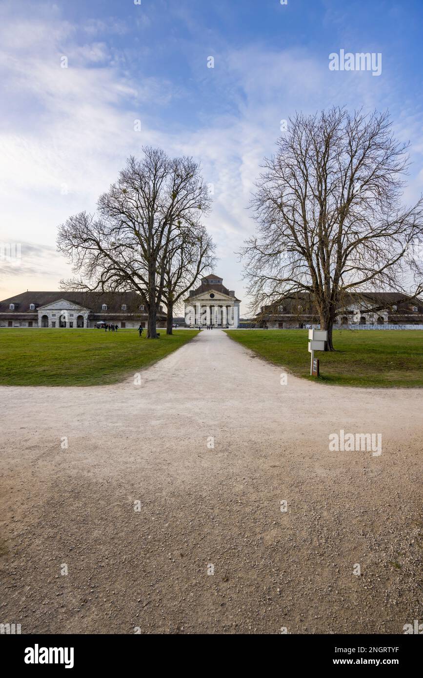 Royal salt work complex in Arc-et-Senans, UNESCO World Heritage Site ...
