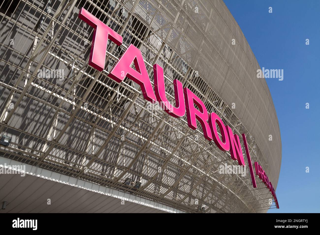 Tauron Arena Kraków, indoor modern multi-purpose hall, entertainment ...