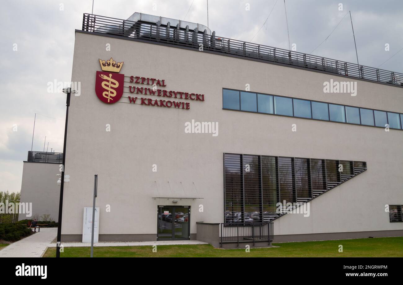 Szpital Uniwersytecki w Krakowie. Kraków University clinical hospital ...