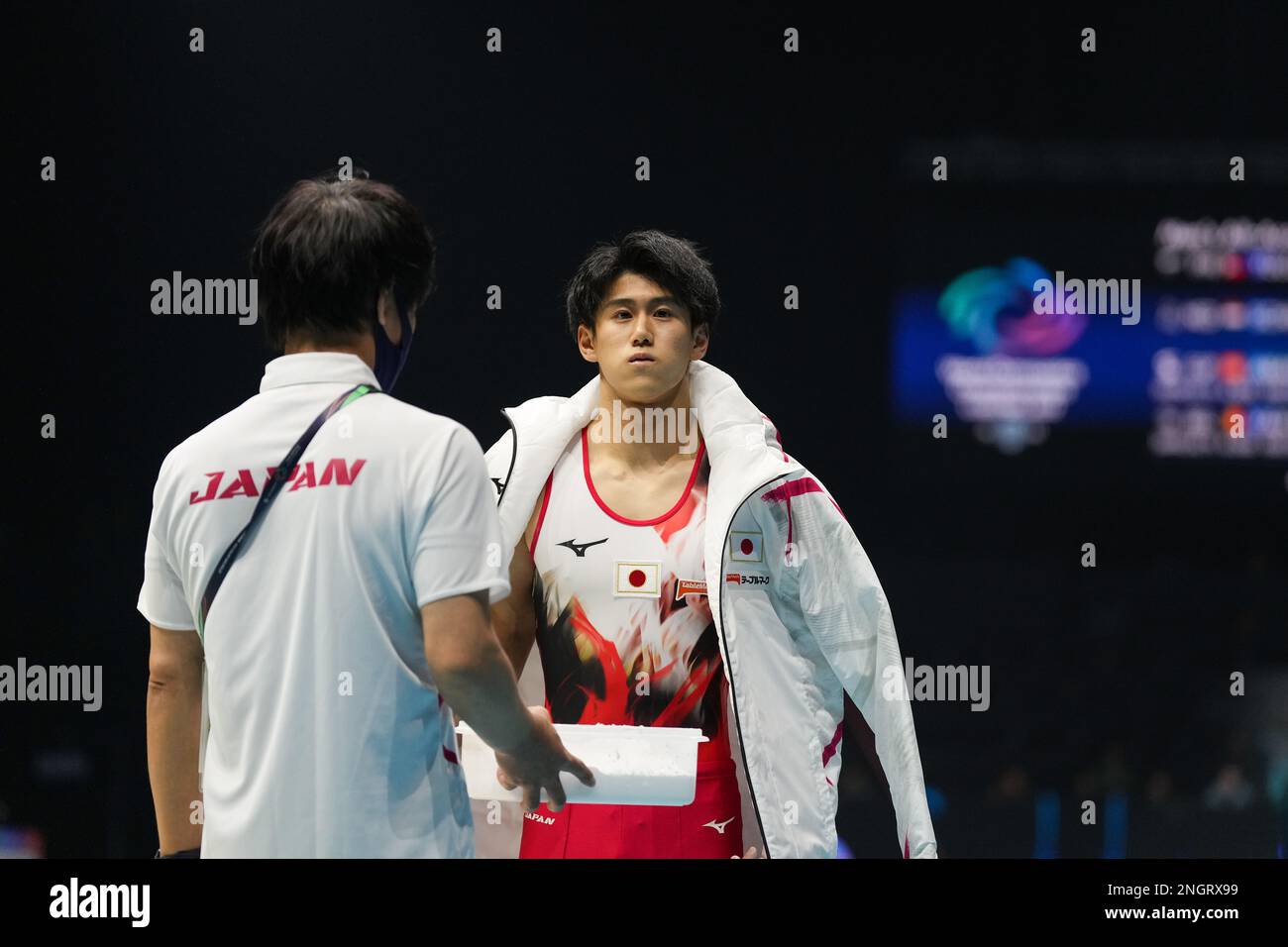 2022 World Gymnastics Championships. Liverpool.4.11.22.Mens All Around Final.HASHIMOTO Daiki ...