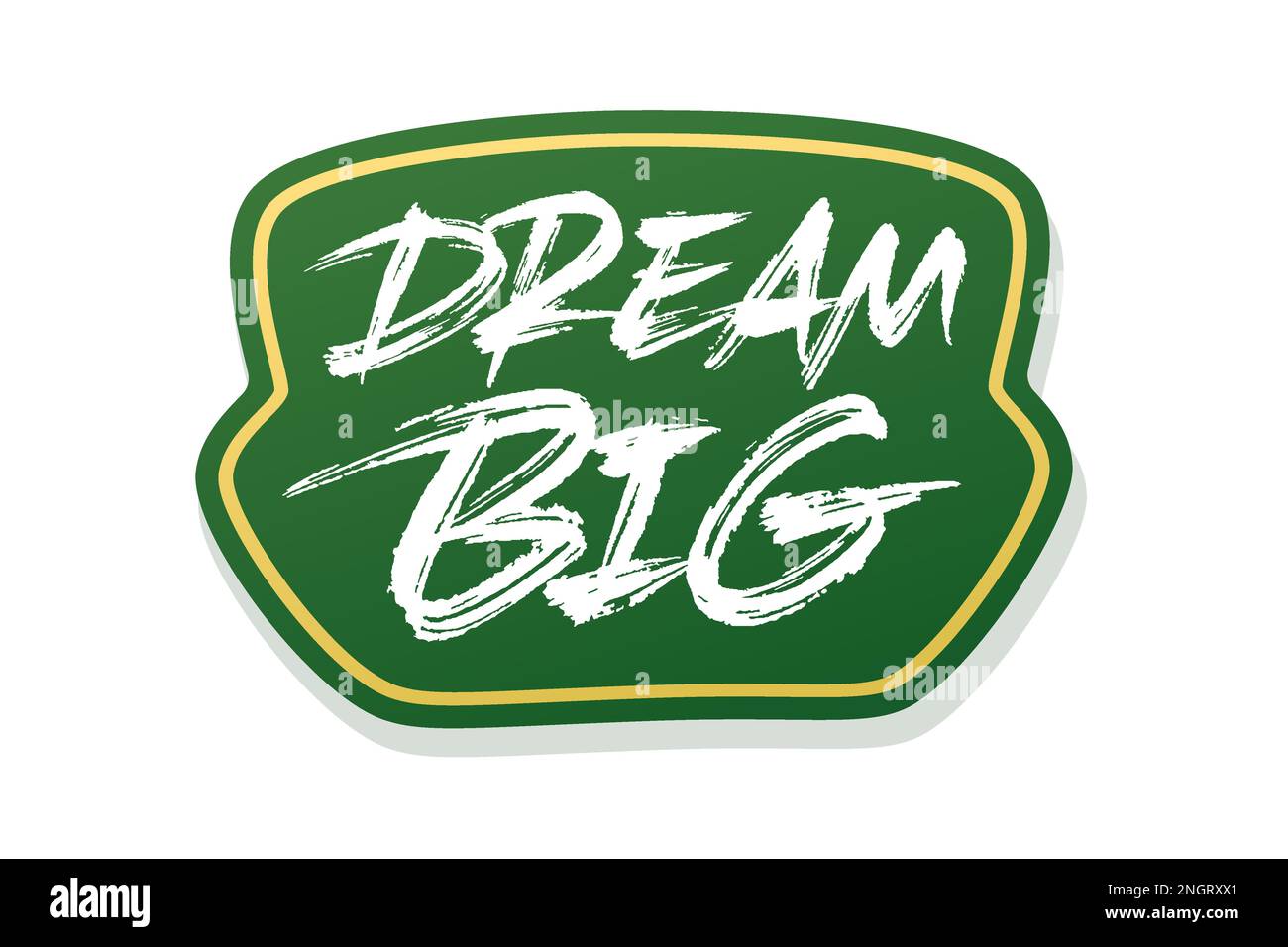 Dream Big vector lettering Stock Vector Image & Art - Alamy