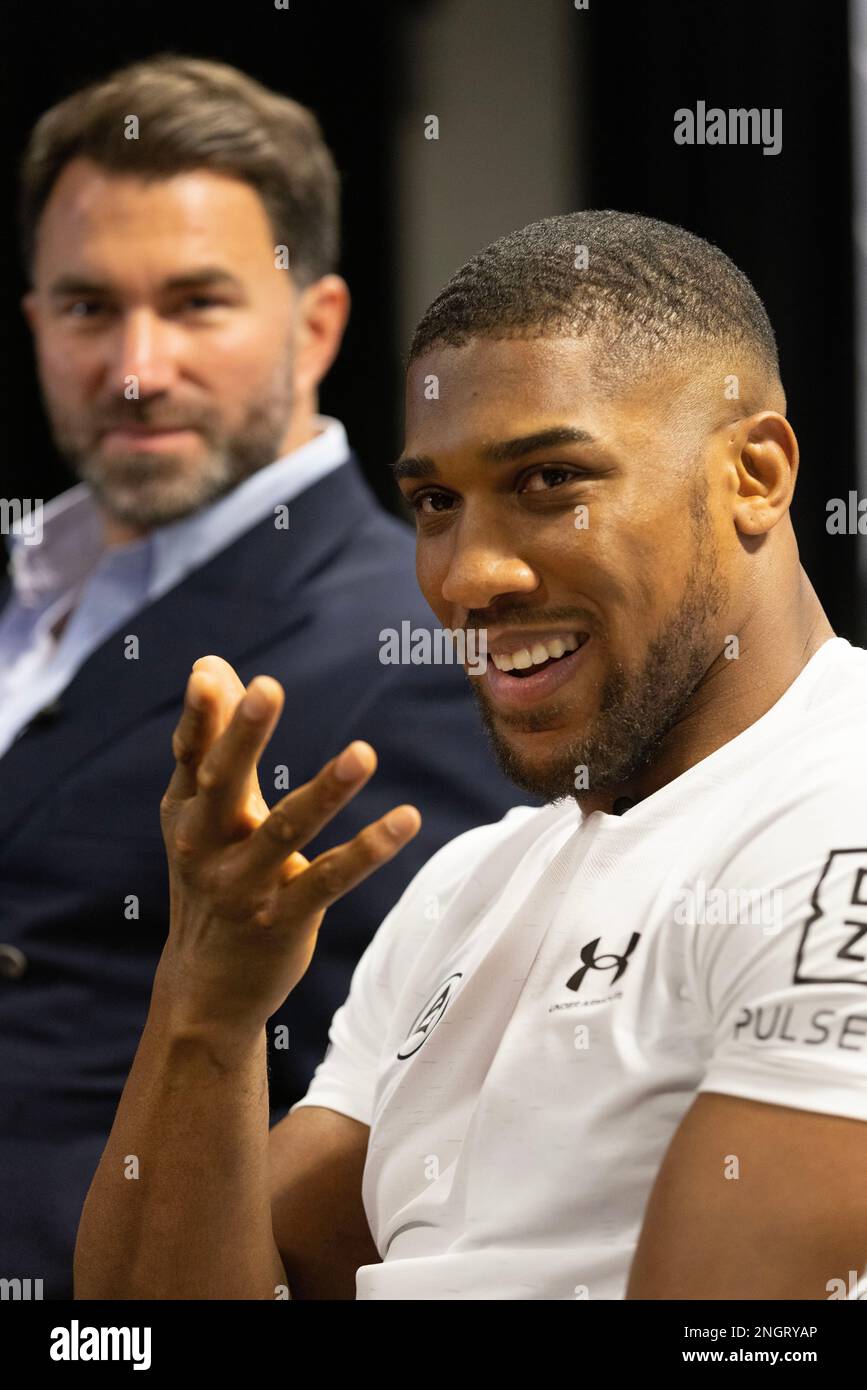 British boxer anthony joshua hi-res stock photography and images - Alamy