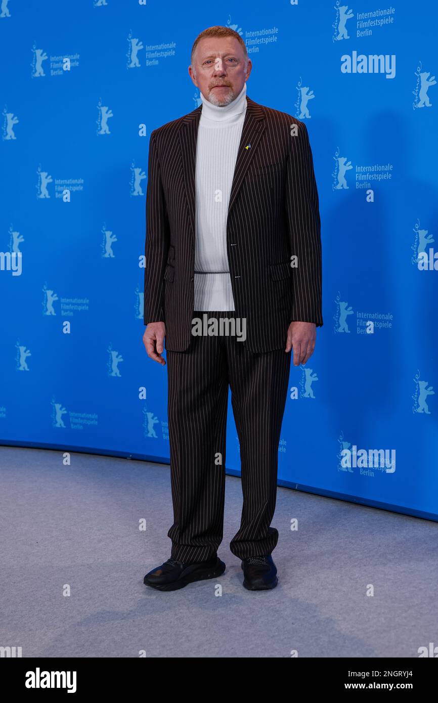 Boris Becker poses for photographers at the photo call for the film ...