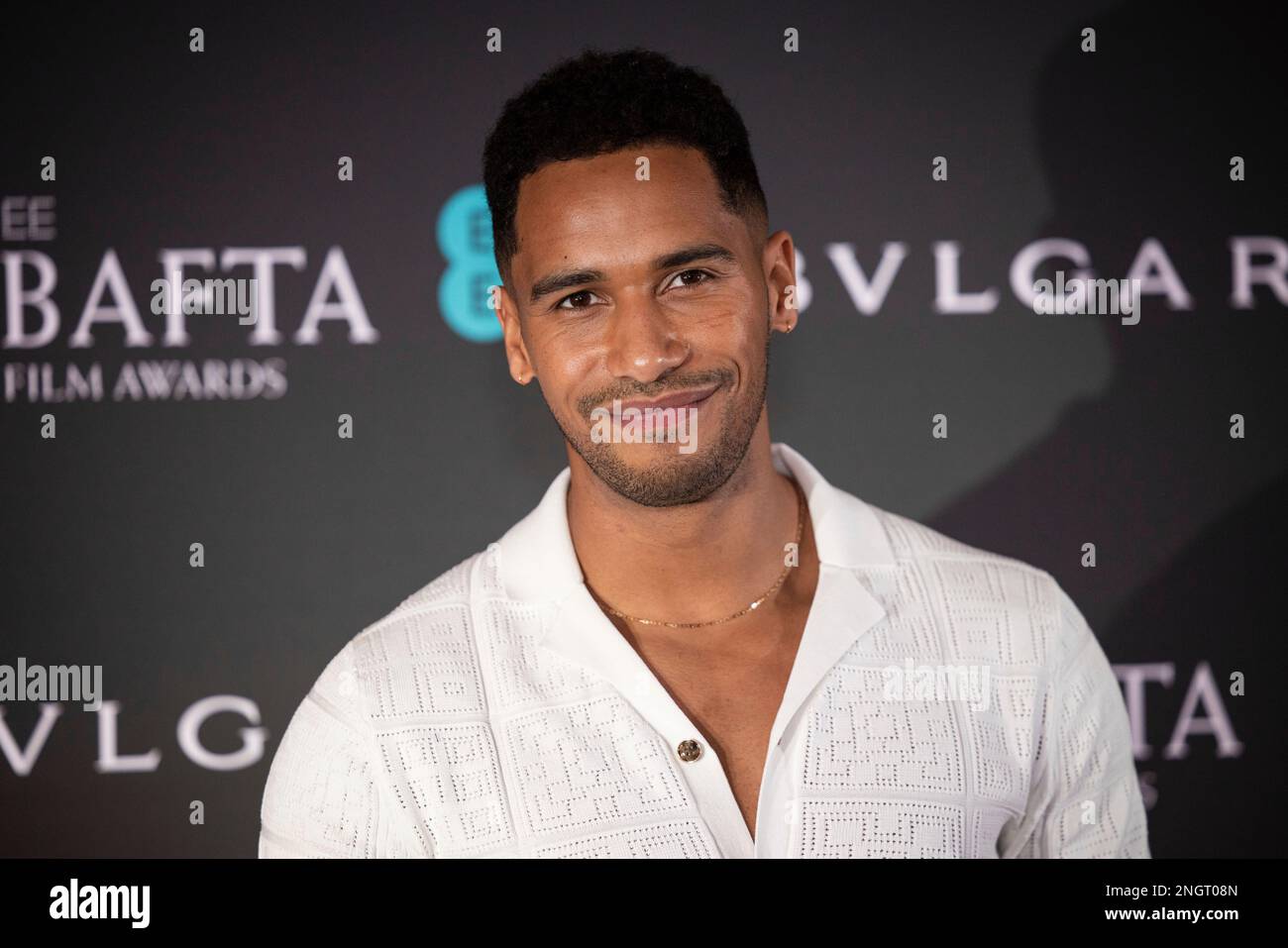 Elliot Knight poses for photographers upon arrival for the BAFTA ...