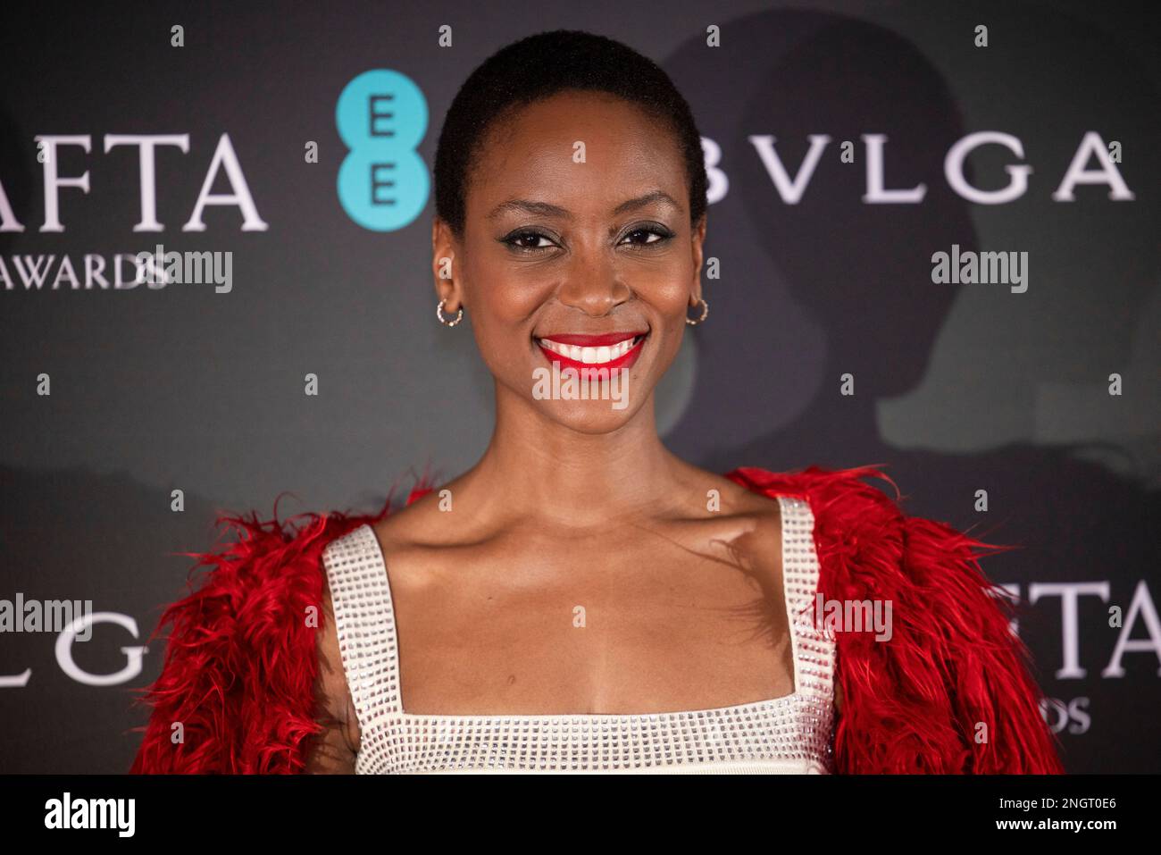Tracy Ifeachor poses for photographers upon arrival for the BAFTA ...