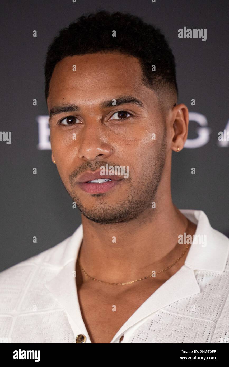 Elliot Knight poses for photographers upon arrival for the BAFTA ...