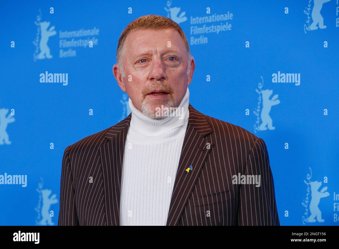 Boris Becker poses for photographers at the photo call for the film ...