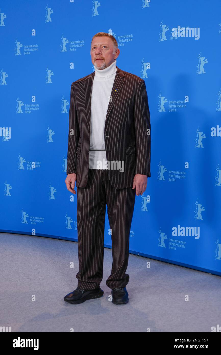 Boris Becker poses for photographers at the photo call for the film ...