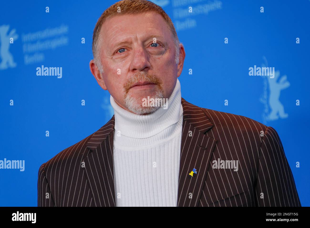 Boris Becker poses for photographers at the photo call for the film ...