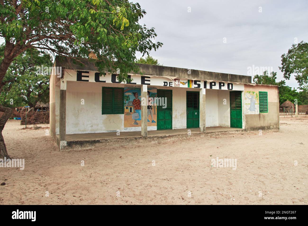 Sipo village close Toubacouta in Senegal, West Africa Stock Photo - Alamy