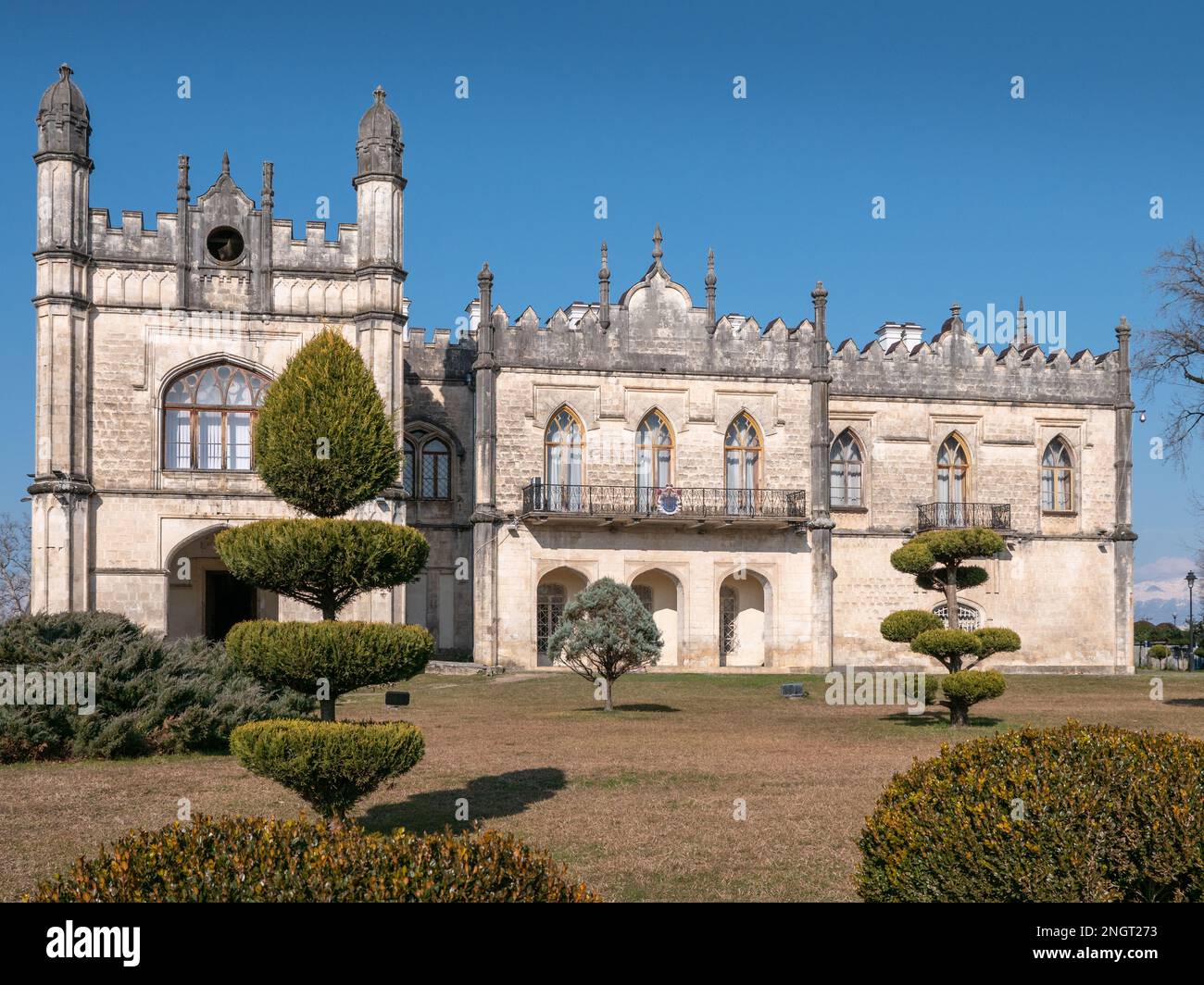 Dadiani Palace in Zugdidi, Georgia. State Historical-Architectural ...