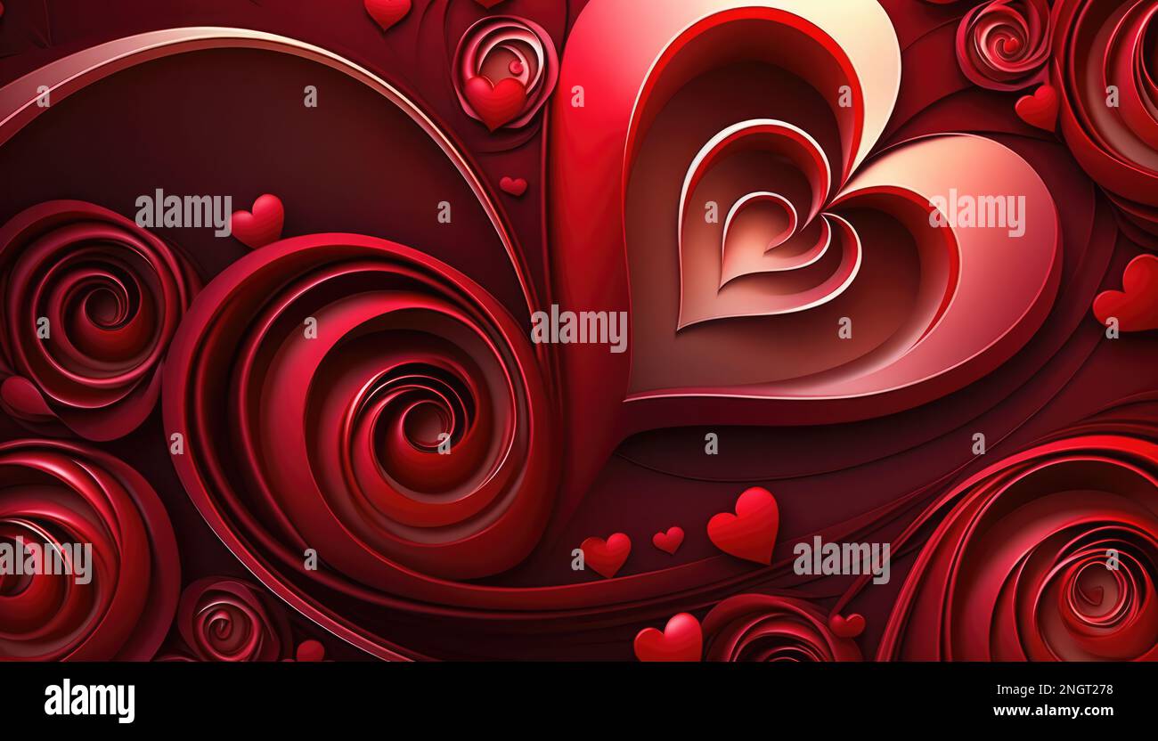 Graphic hearts hi-res stock photography and images - Alamy