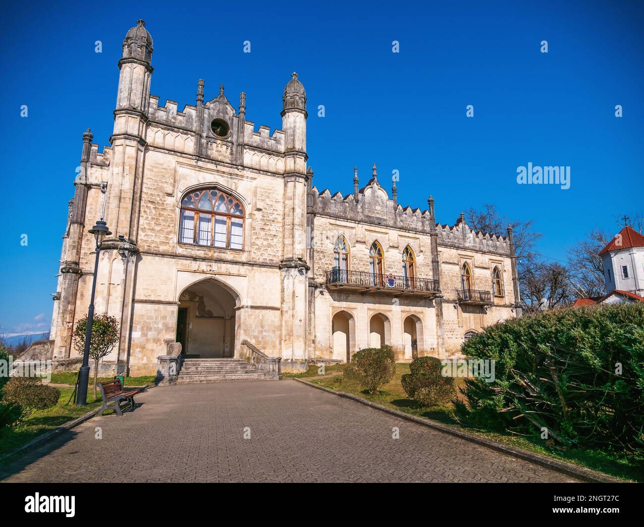 Dadiani Palace in Zugdidi, Georgia. State Historical-Architectural ...