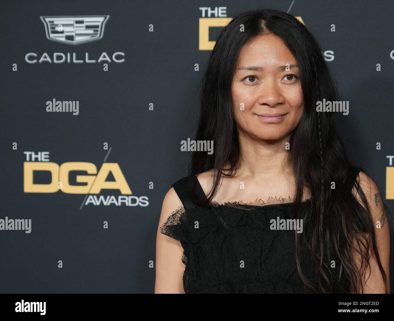 Chloé Zhao arrives at the 75th Annual Directors Guild Of America Awards ...