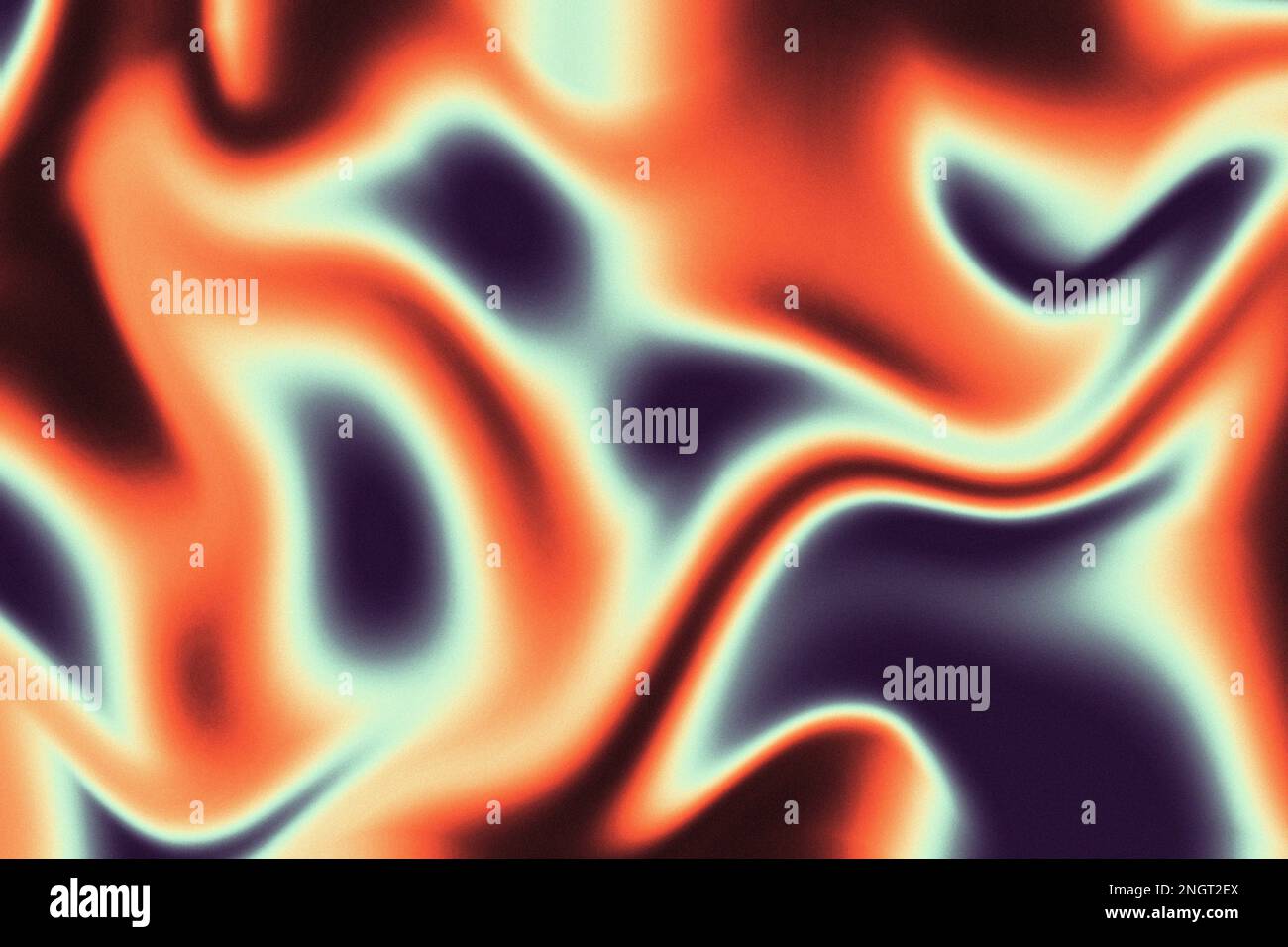 Fire Liquid Iridescent Background. Iridescent chrome wavy gradient ...