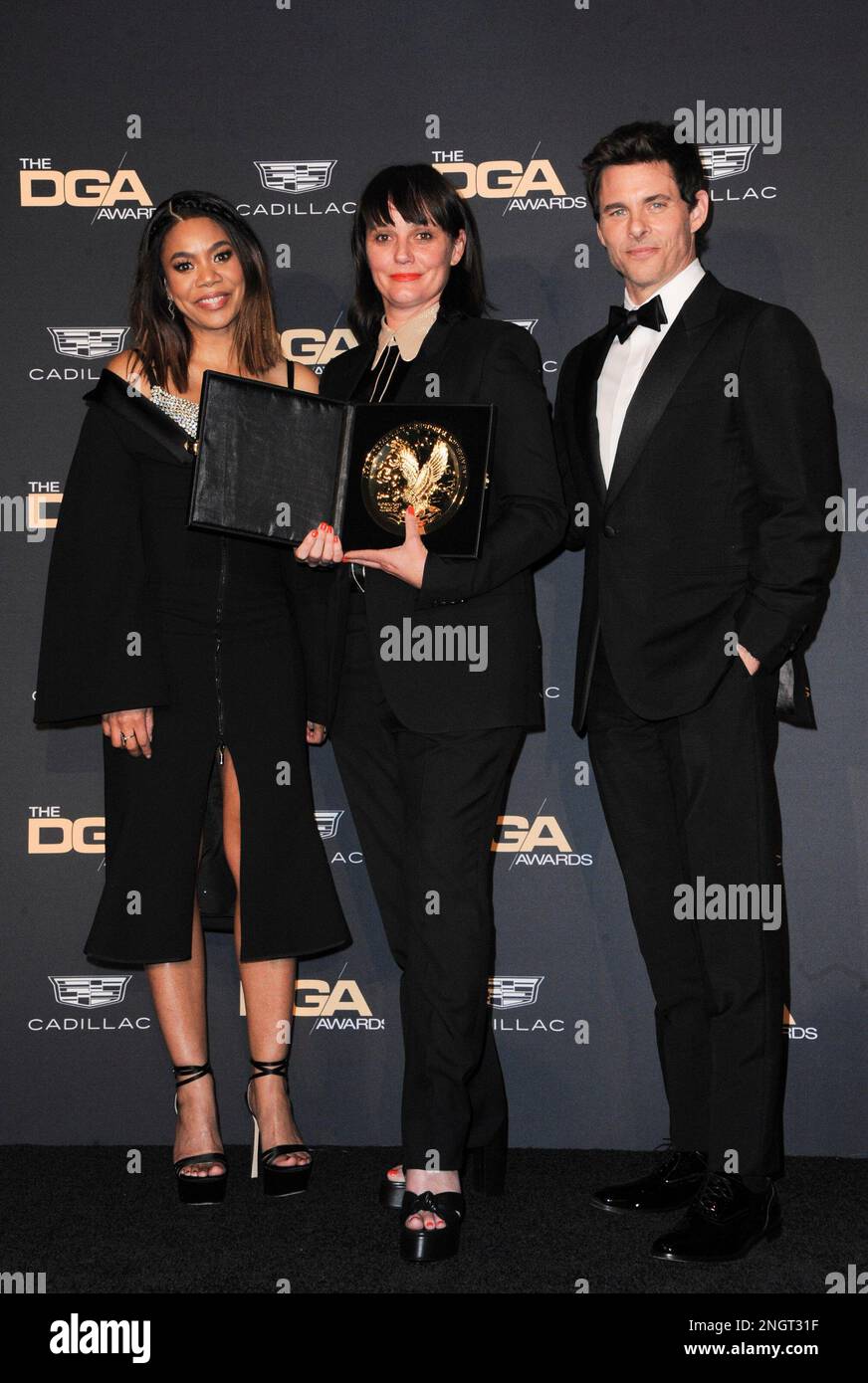 Beverly Hills, CA. 18th Feb, 2023. Kim Gehrig, Regina Hall, James ...