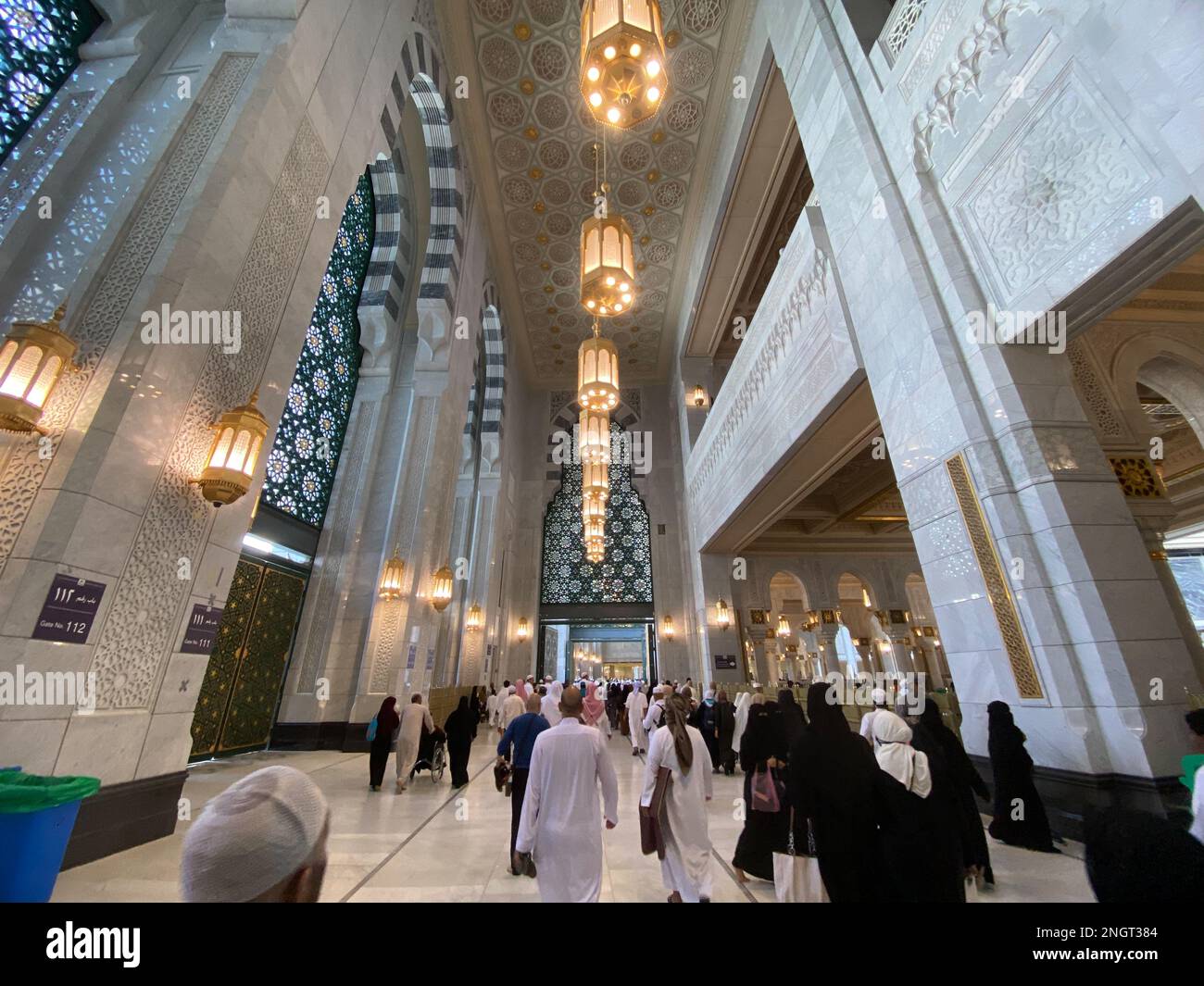 Jeddah, Saudi Arabia 26 January, 2023: Muslim pilgrims prayers at ...