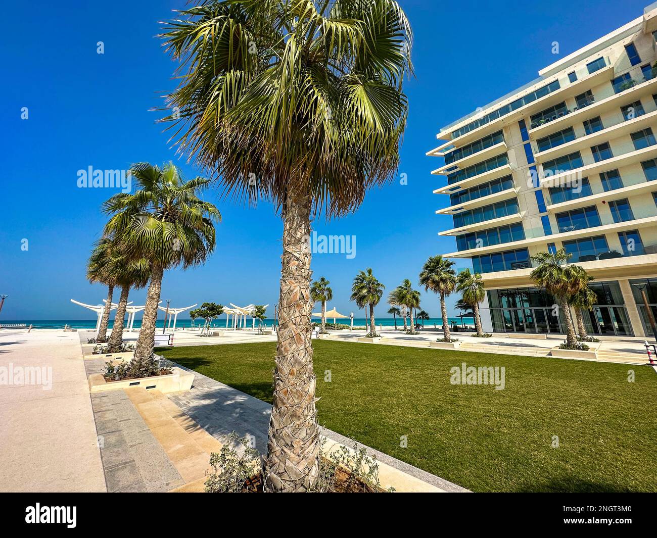Soul beach in Abu Dhabi, United Arab Emirates Stock Photo - Alamy