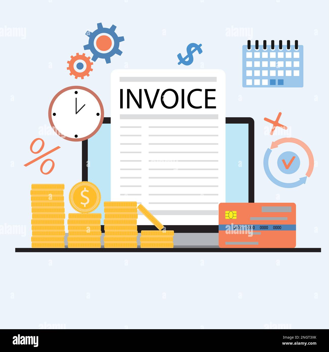 Pay invoice online, time and schedule for payment tax or order ...