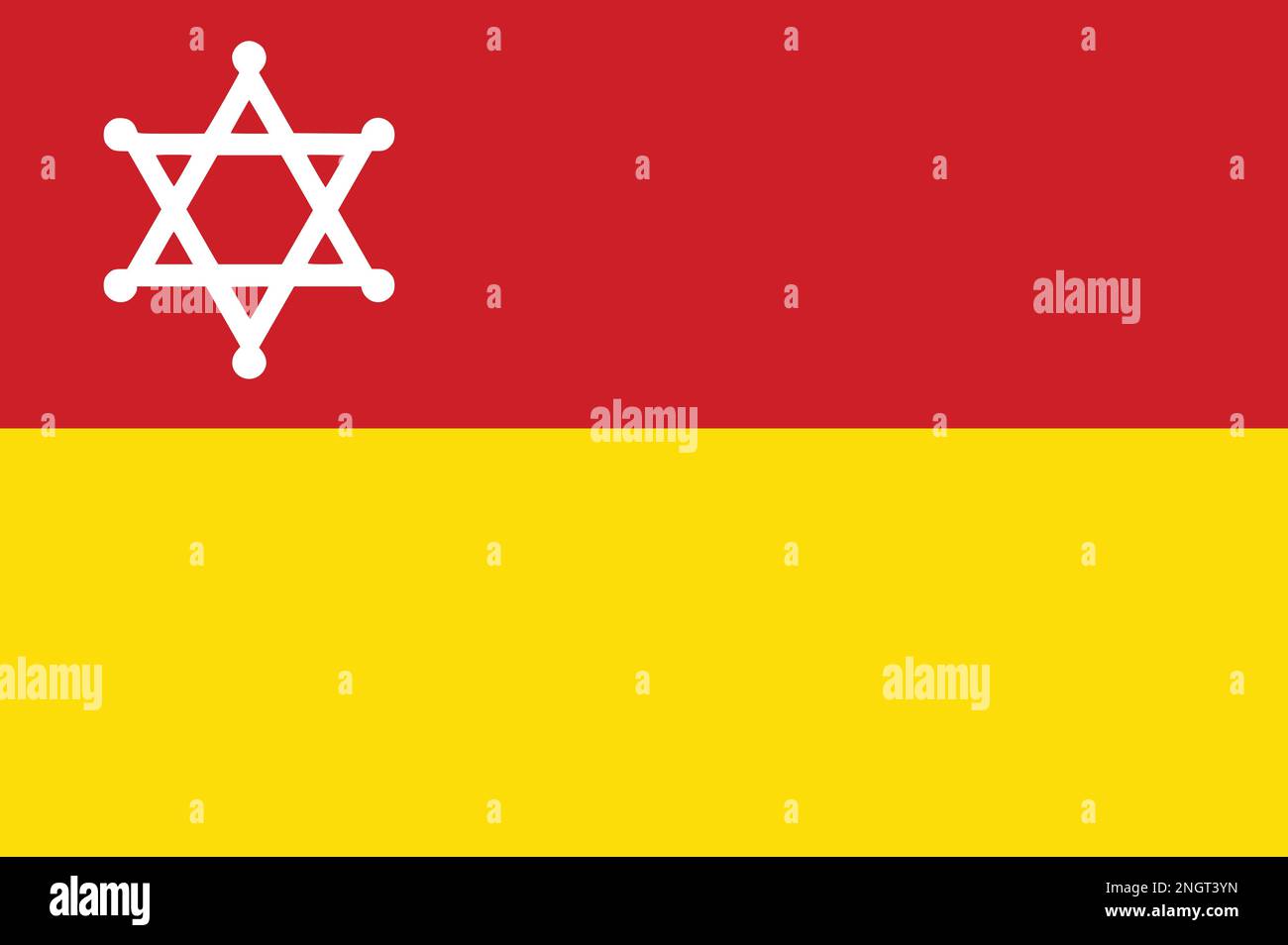 flag of Jewish peoples Sephardi Jews. flag representing ethnic group or ...