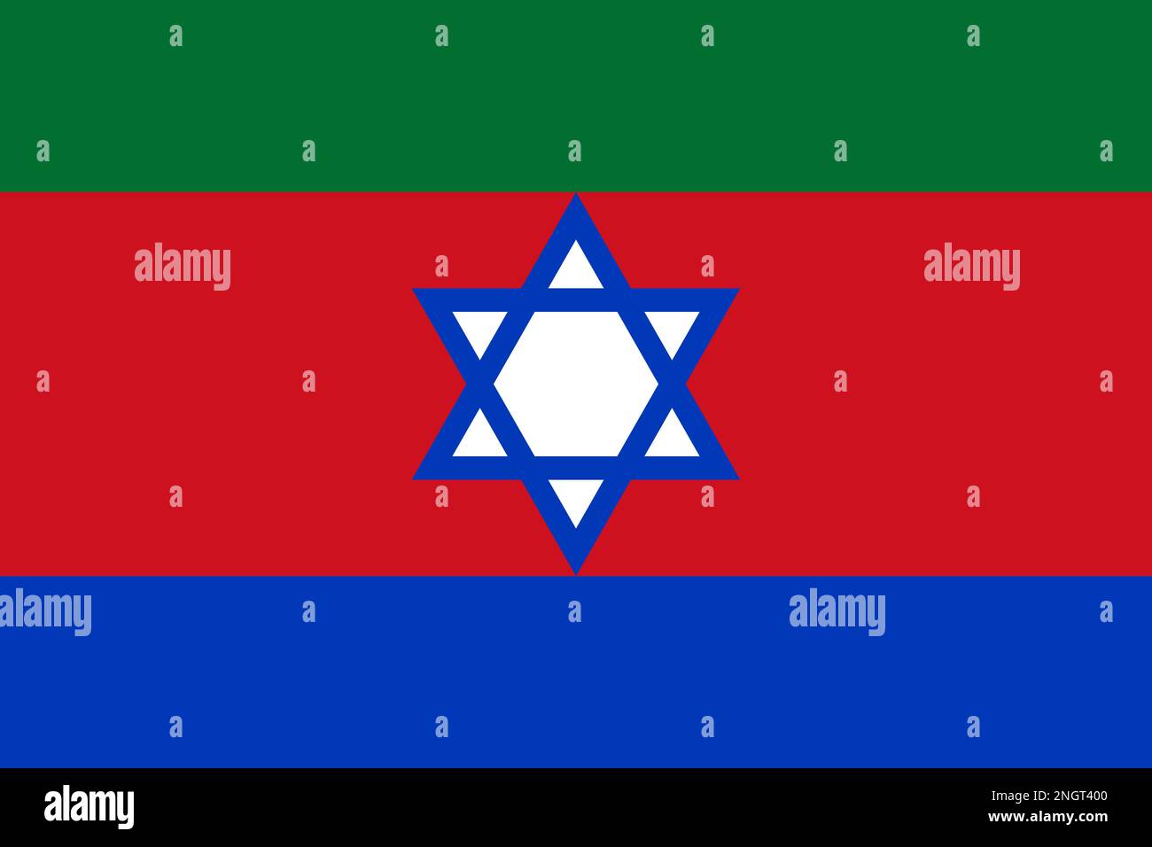 flag of Jewish peoples Bnei Menashe. flag representing ethnic group or ...