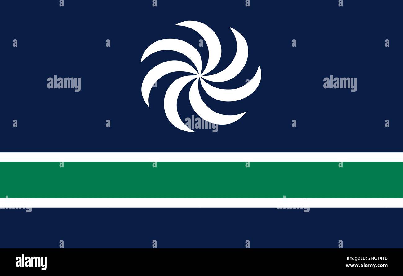 flag of Kartvelian peoples Lazi. flag representing ethnic group or ...