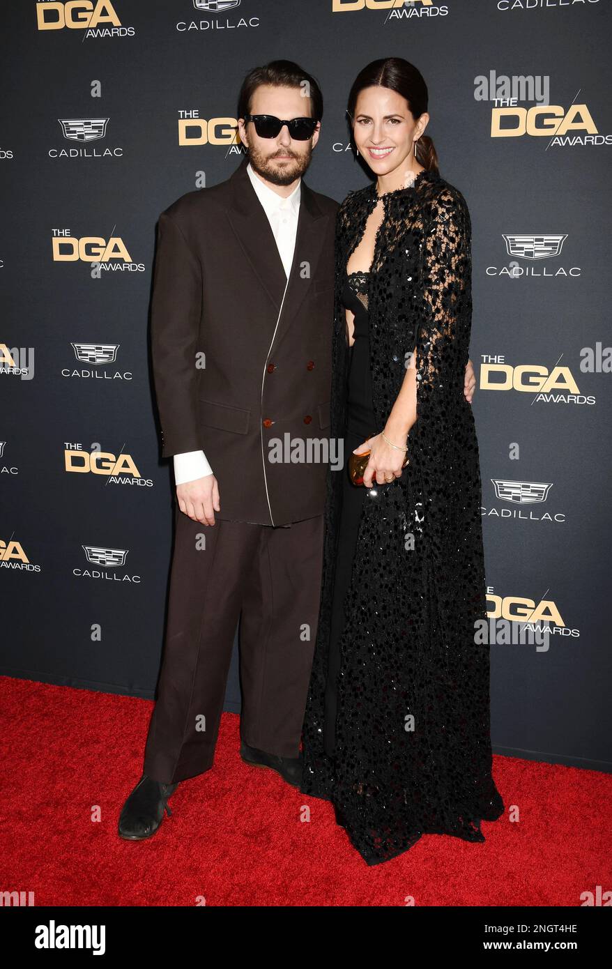 BEVERLY HILLS, CALIFORNIA - FEBRUARY 18: (L-R) Sam Levinson and Ashley ...