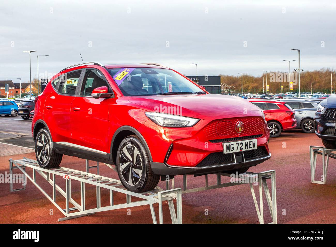 Mg zs ev electric suv hi res stock photography and images Alamy