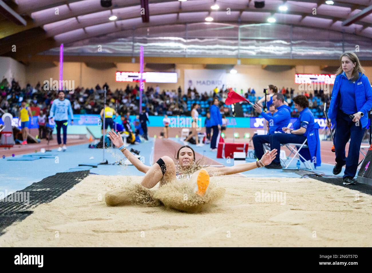 February 18, 2023, Madrid, Madrid, Spain: Carmen Rosales in the long ...