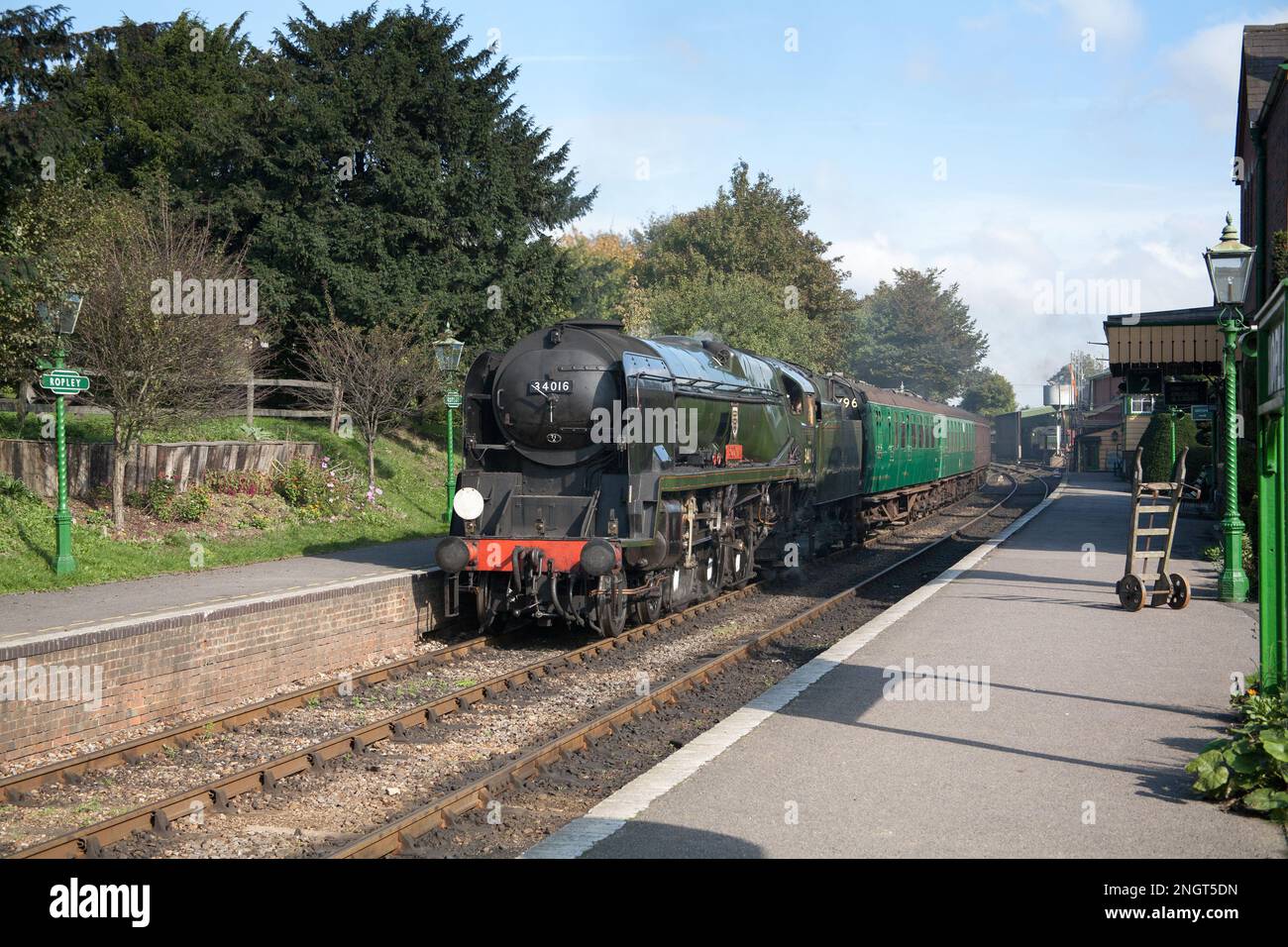 West country class locomotive hi-res stock photography and images - Alamy