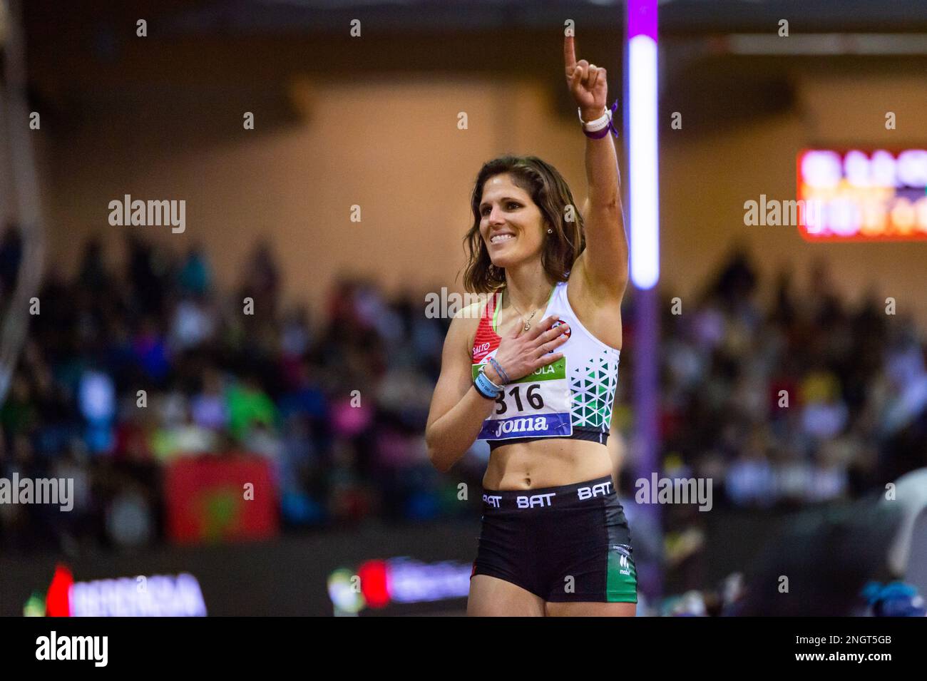 Madrid, Madrid, Spain. 18th Feb, 2023. Maria Del Mar Jover in the long ...