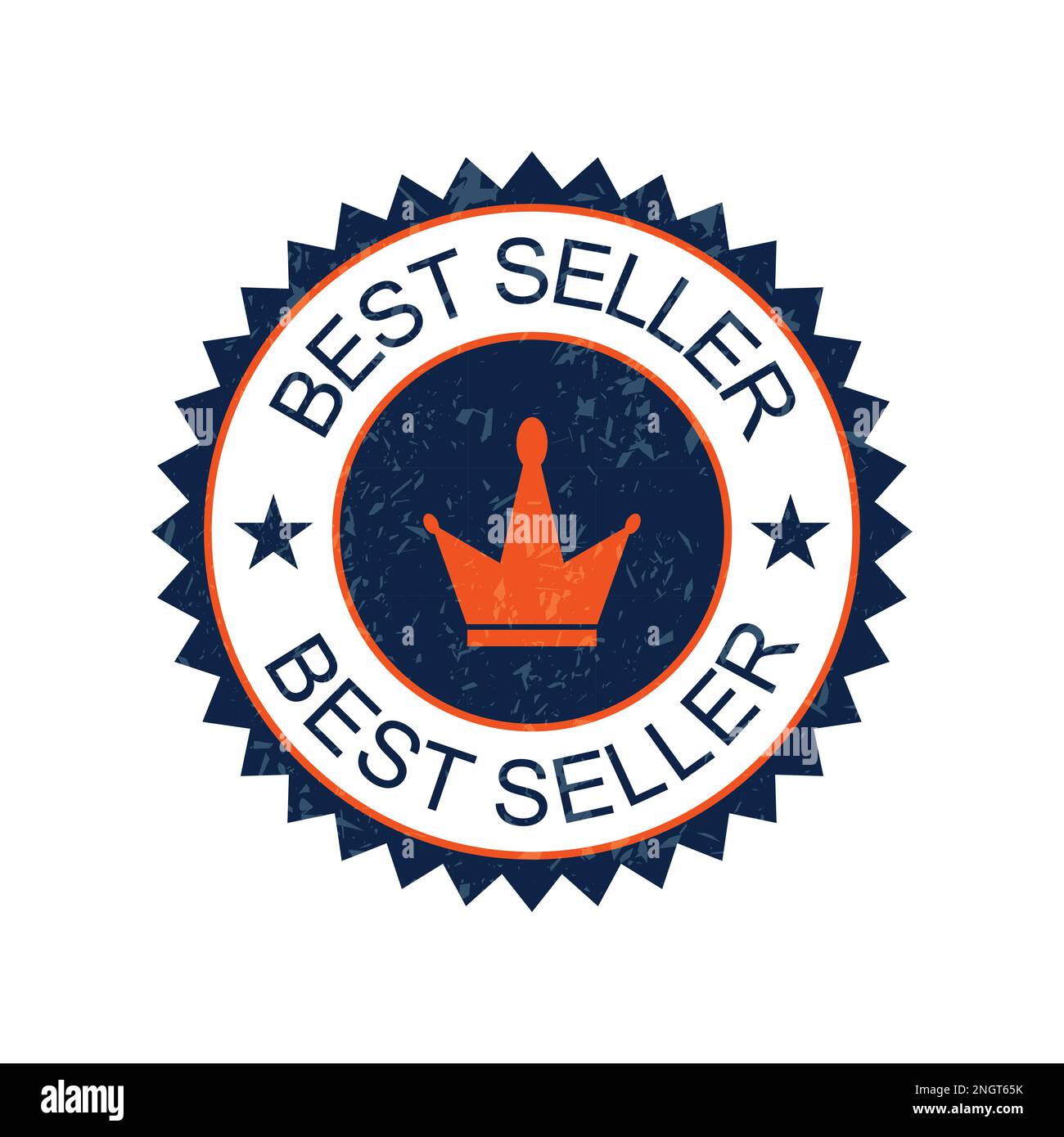 color best seller label, icon, stamp, ribbon design illustration with ...