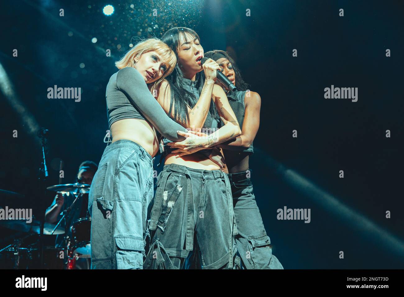 Milan, Italy, 18th Feb 2023. Japanese singer Rina Sawayama performs ...