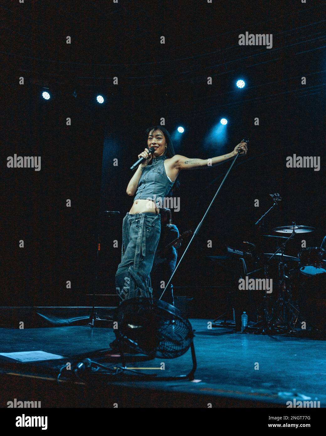 Milan, Italy, 18th Feb 2023. Japanese singer Rina Sawayama performs ...