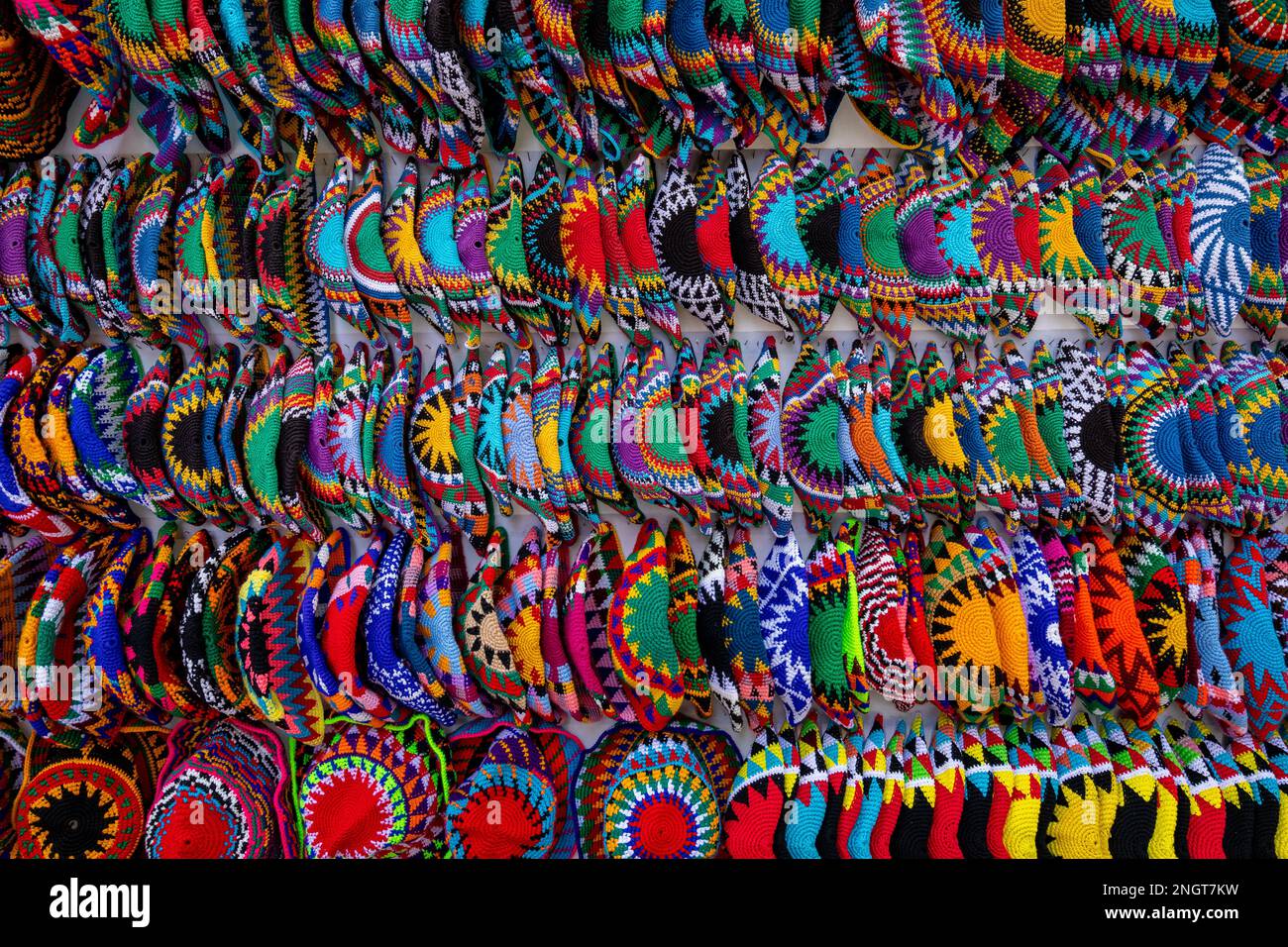 Colorful Handmade Souvenirs. Variety of Traditional Egyptian Souvenir ...